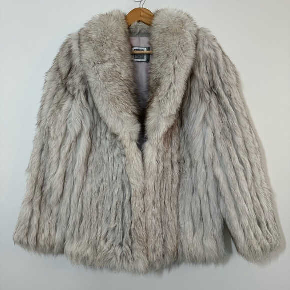 Saga Furs | Jackets & Coats | Saga Blue Fox Fur Jacket Size Small ...